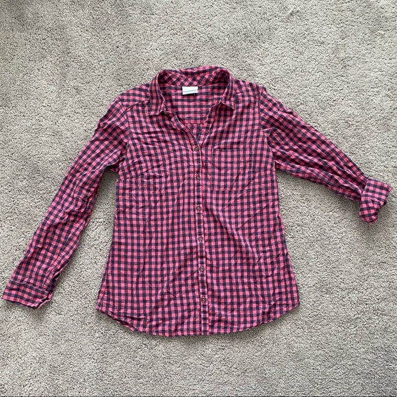 Columbia | Tops | Columbia Checkered Buttonup | Poshmark